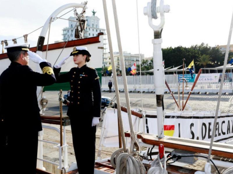La princesa Leonor llega mañana a Nueva York a bordo del buque Juan ...