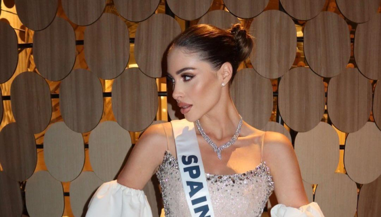 Las lágrimas de la coruñesa Andrea Valero a escasos días de la final de Miss Universo