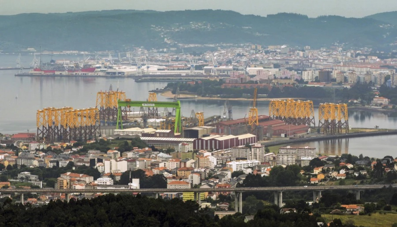Fallece un operario tras un accidente en una factoría de Navantia en Fene