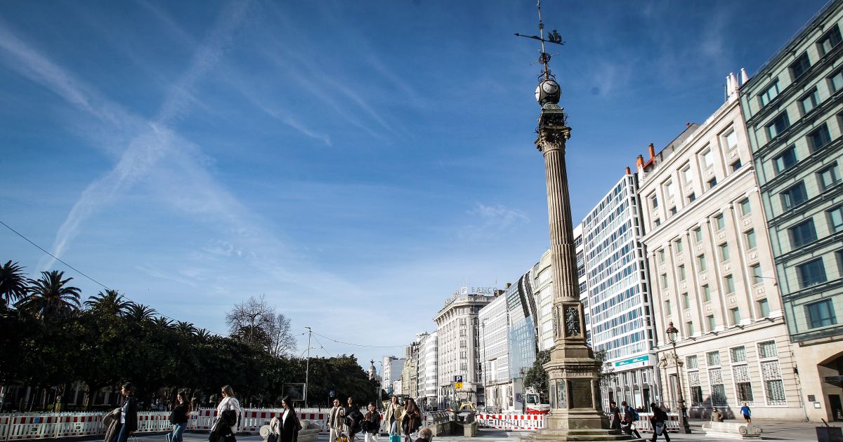 Los coruñeses recuperan el Cantón Grande a tiempo para disfrutar del ...
